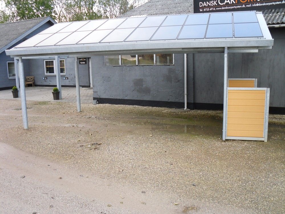 Carport med solceller - Få grøn strøm til hjemmet i dag - DCS Carport med solceller - Få grøn strøm til hjemmet i dag - DCS